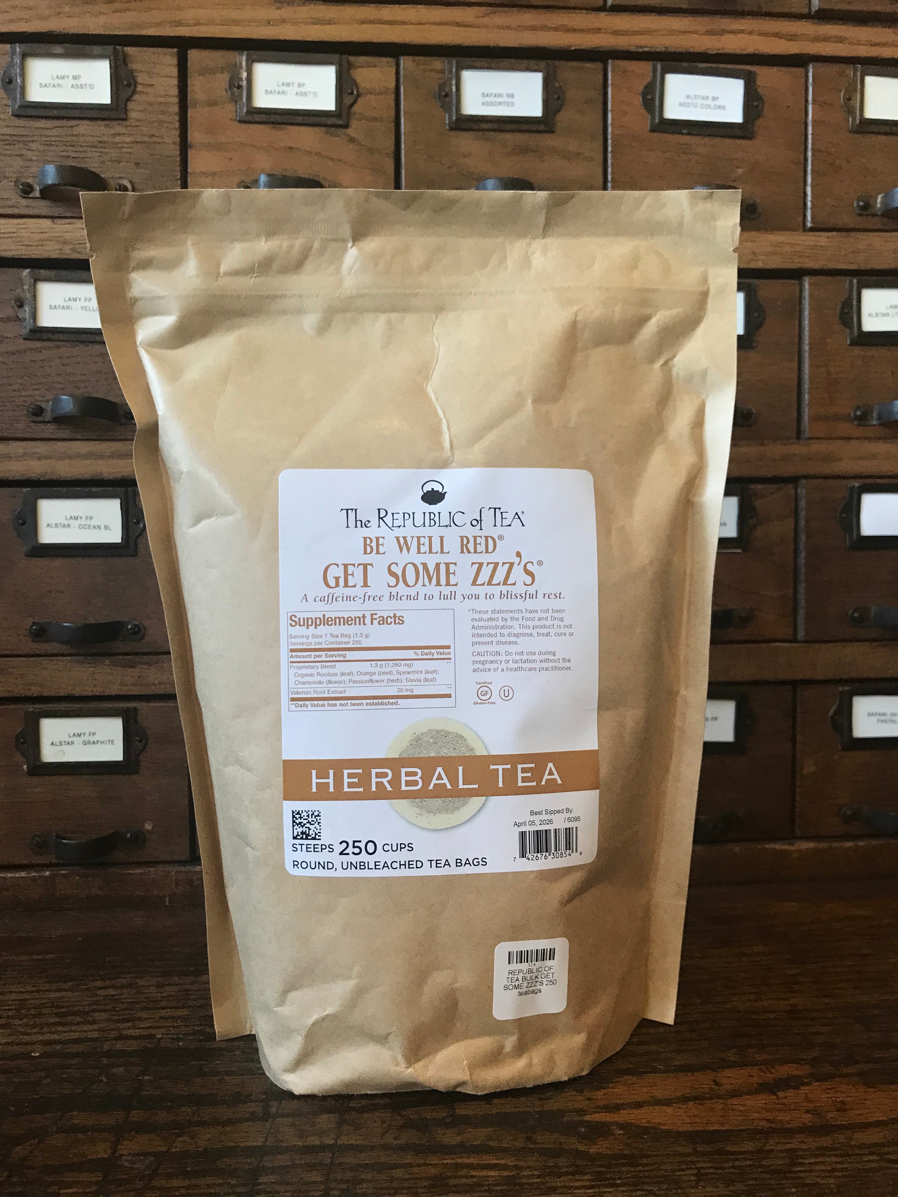 REPUBLIC OF TEA BULK GET SOME ZZZ'S 250 teabags – Nikaido